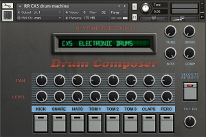 Grit Kit - vintage digital drum machine for Kontakt